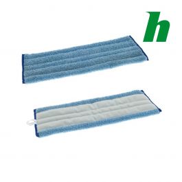 Vlakmop Taski JM Ultra Damp 40 cm blauw microvezel